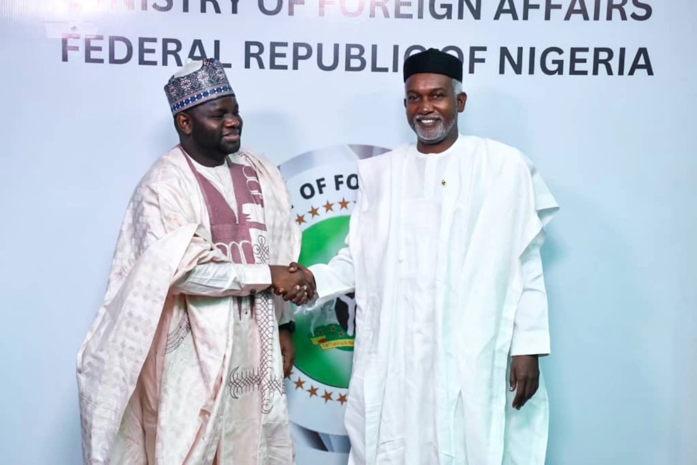 Ambassador Yusuf Maitama Tuggar, received in audience Rt. Hon. Sadiq ...