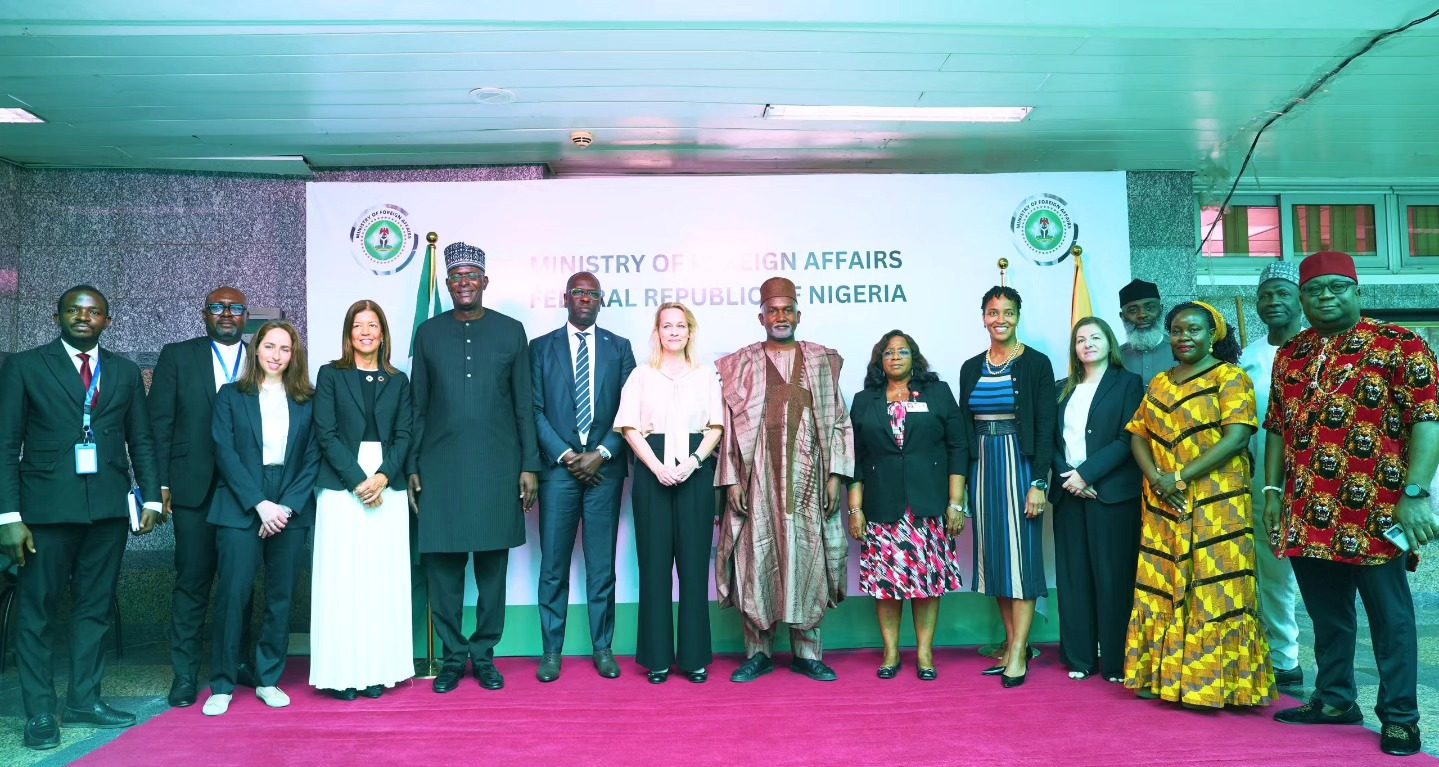 Ambassador Yusuf Maitama Tuggar, received in audience, a high-level ...